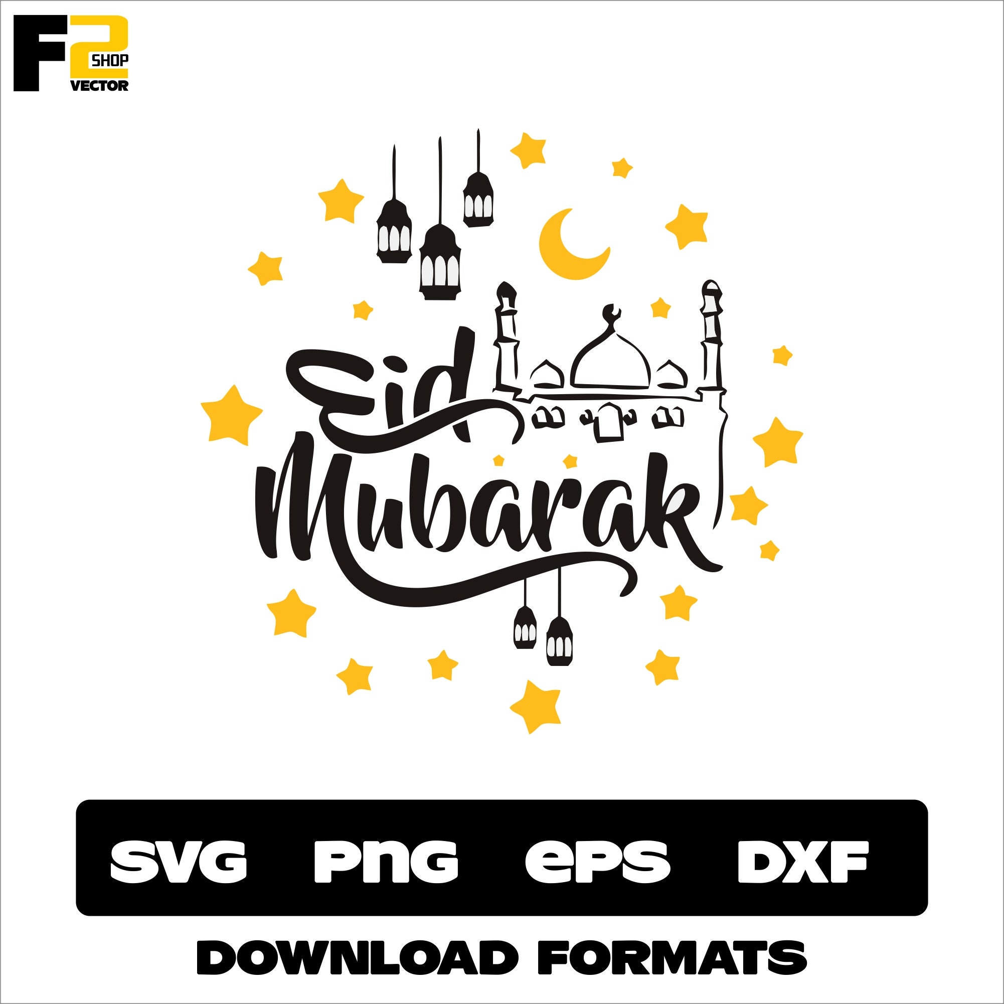 Eid Mubarak Svg Ramadan Mubarak Svg Happy Ramadan Svg - Etsy UK
