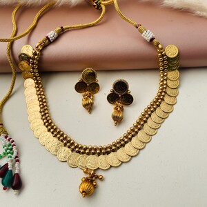 Traditional Maharashtrian Putali Haar Necklace | Traditional Coin ...