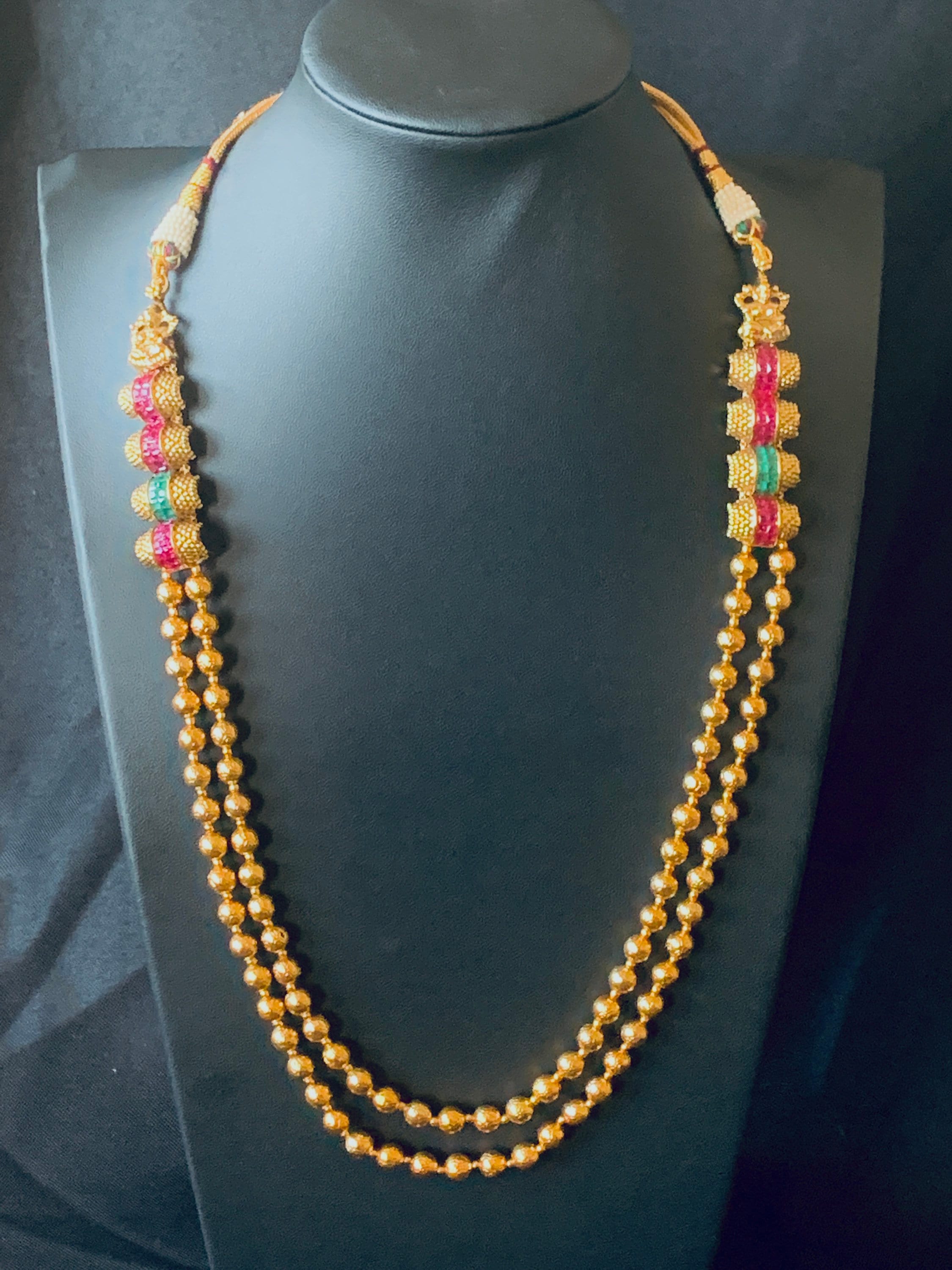 Traditional Maharashtrian Gold Necklace Designs