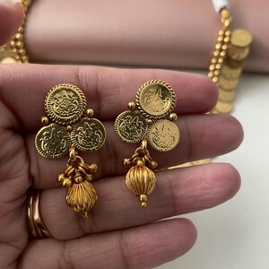 Maharashtrian Putali Haar Necklace: Traditional Coin Jewelry - Etsy