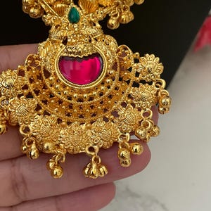 Kolhapuri Saaj Marathi Jewellery Gold Plated 21 Pan Kolhapuri Saaj ...