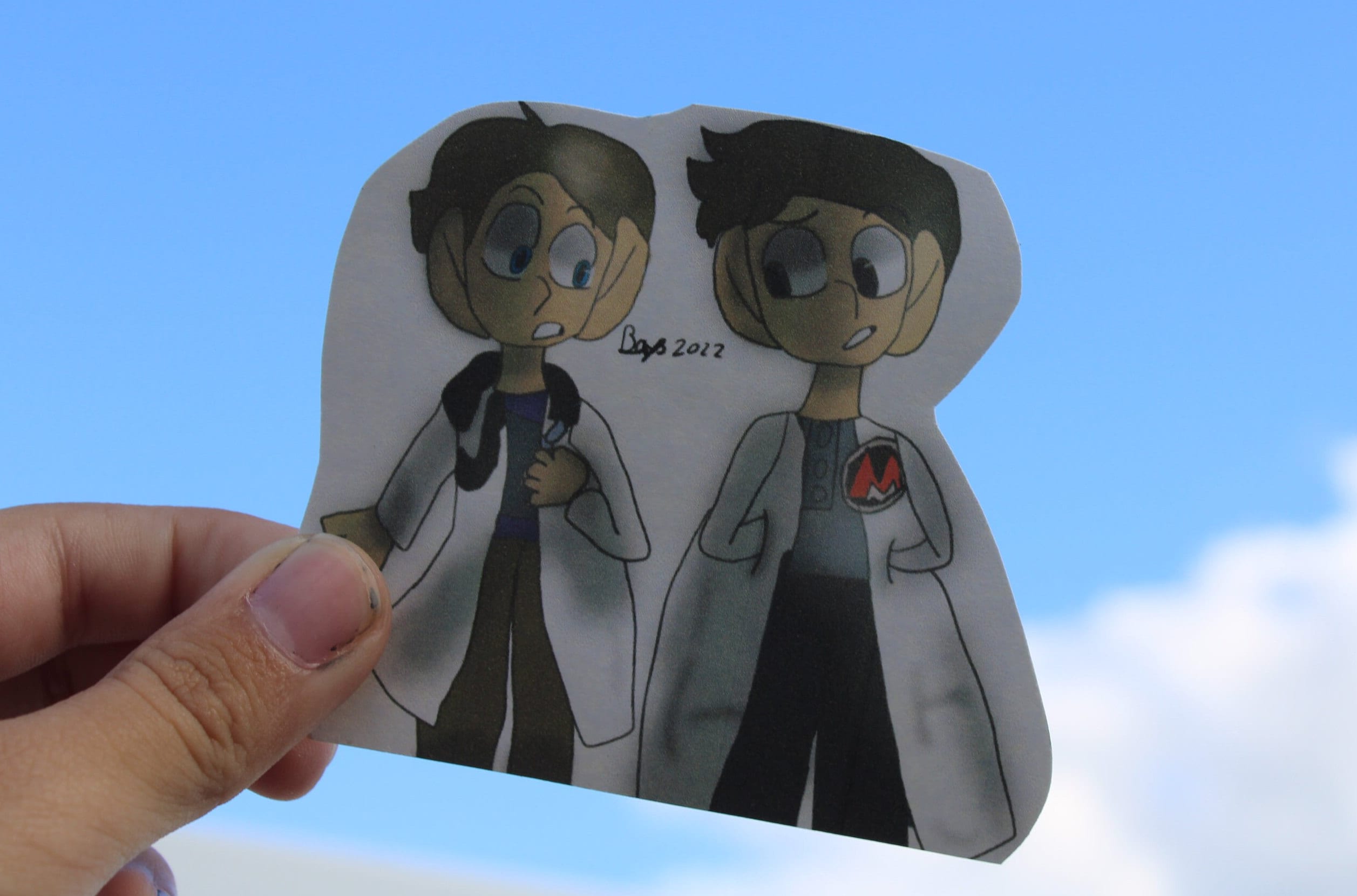 Mighty Med Oliver and Kaz Stickers - Etsy