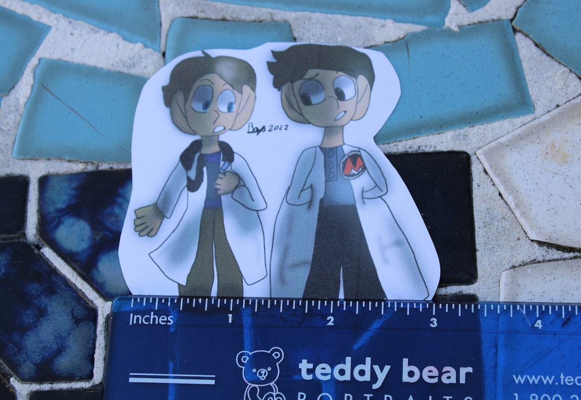 Mighty Med Oliver and Kaz Stickers - Etsy