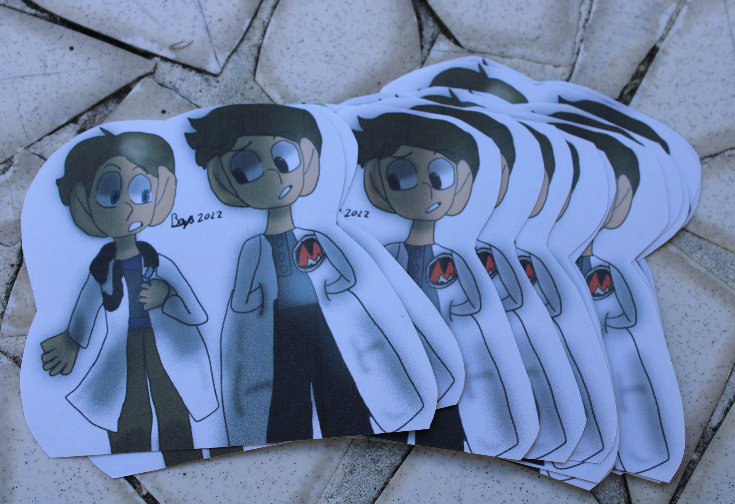Mighty Med Oliver and Kaz Stickers - Etsy