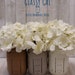 3 Pint Painted Mason Jars, Painted Mason Jars, Farmhouse Decor, Rustic ...