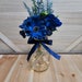 Blue Lighted Event Table Centerpiece, Wedding Centerpiece, Bridal ...