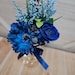 Blue Lighted Event Table Centerpiece, Wedding Centerpiece, Bridal ...
