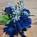 Blue Lighted Event Table Centerpiece, Wedding Centerpiece, Bridal ...