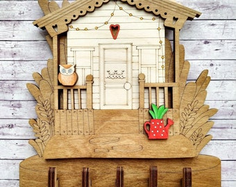 Key Hanger Dxf | Etsy