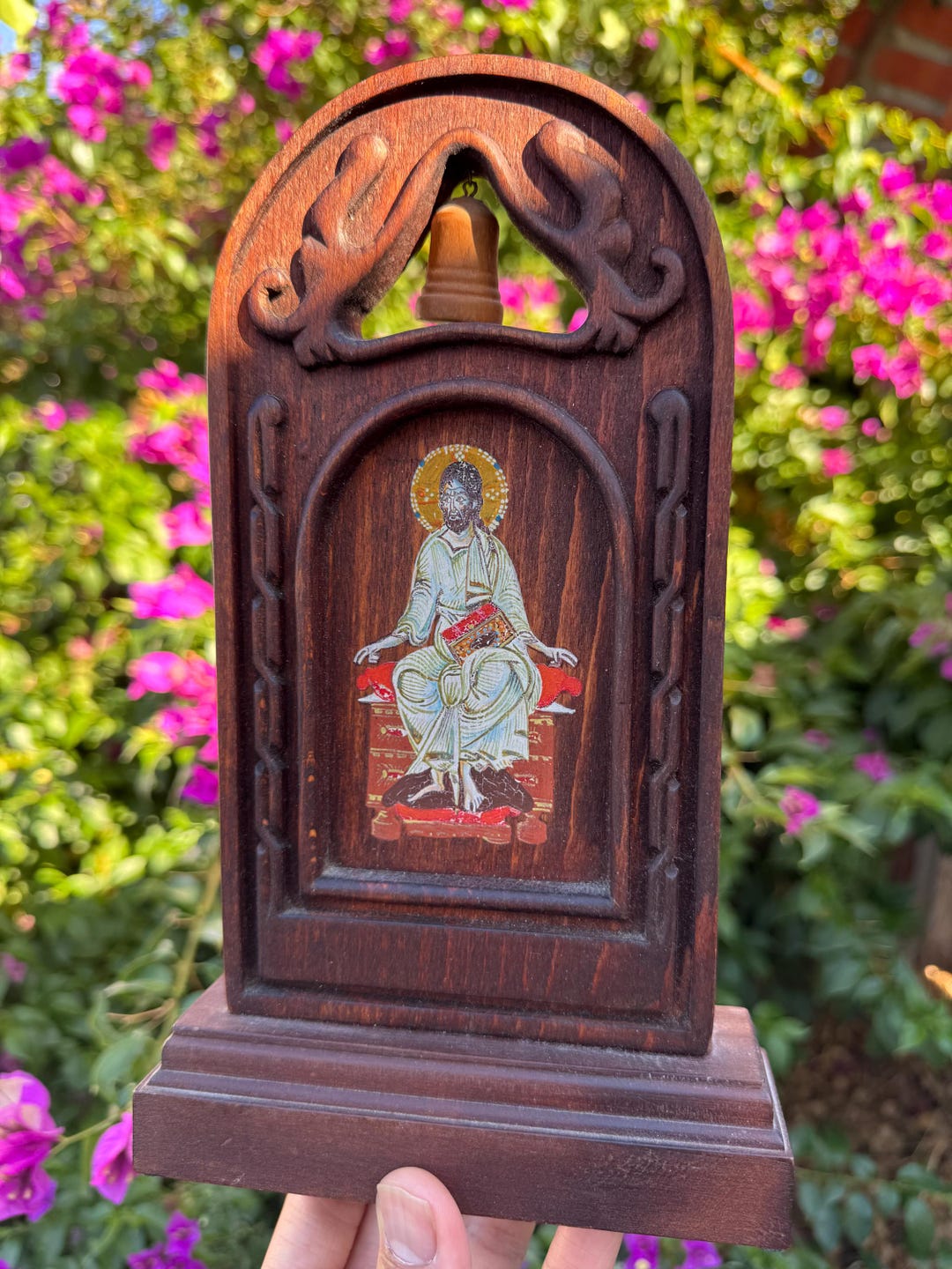 Vintage Wood Folk Art Decoration - Etsy