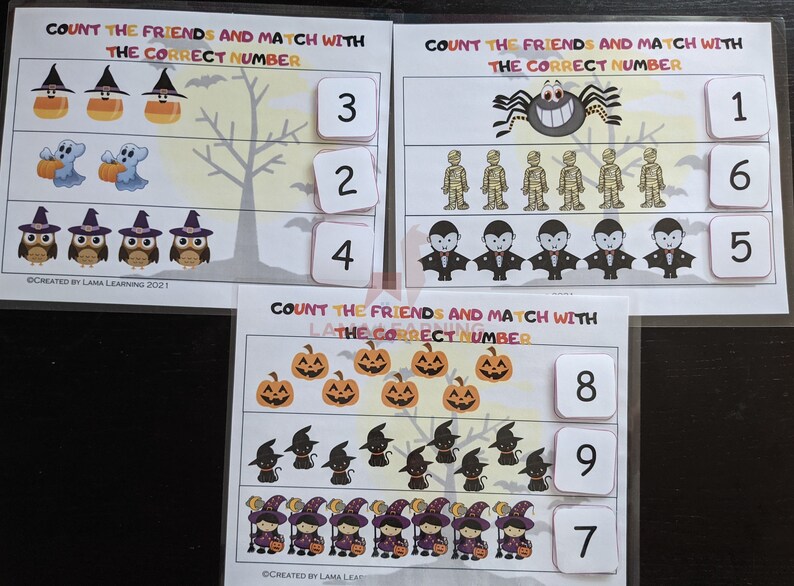 Halloween Busy Book, Quite Preschool Kindergarten Themed Worksheets ...