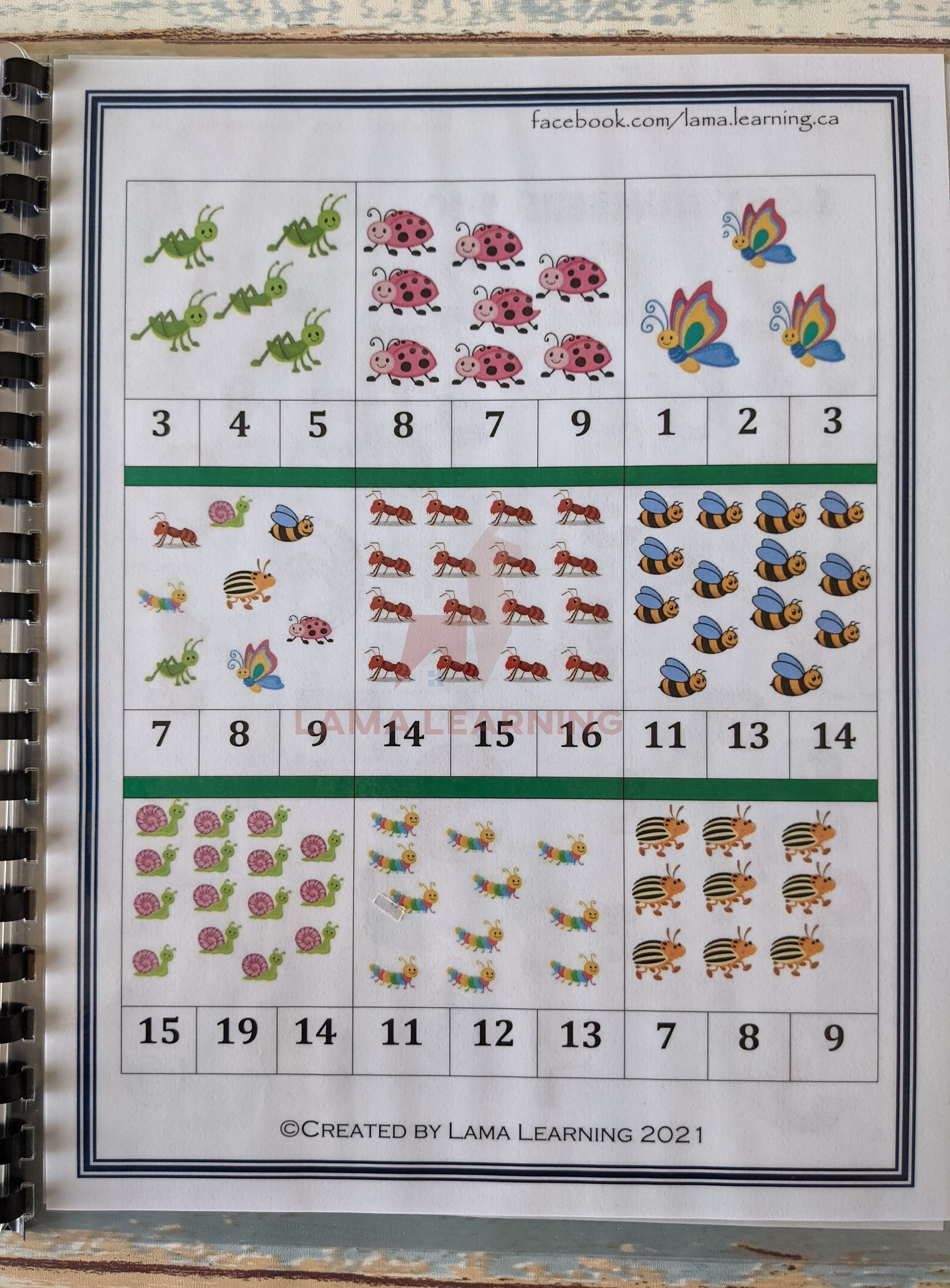 Numbers 1-10 Practice Workbook Activity Pack Worksheets - Etsy Canada