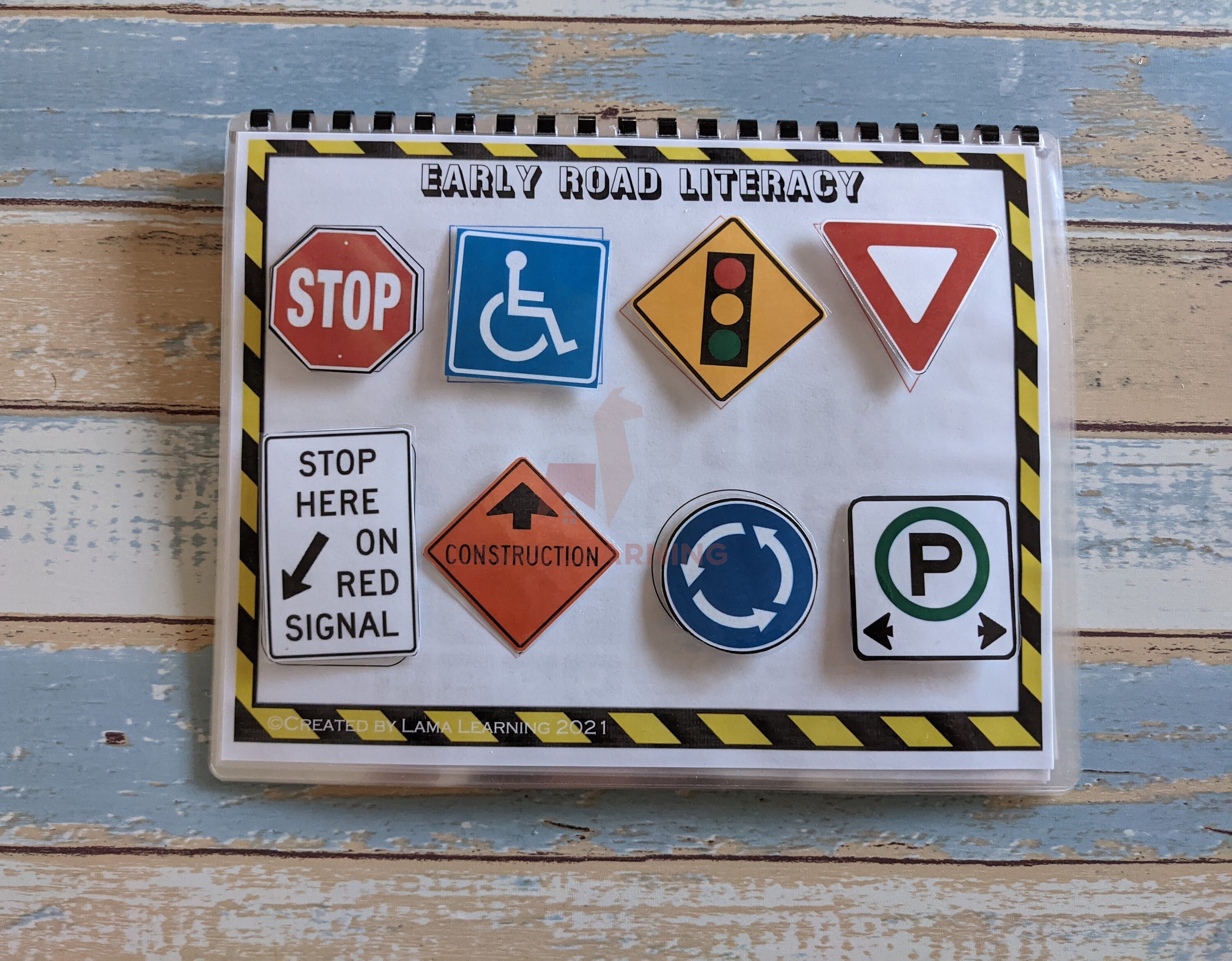 Construction Busy Book, Matching Vehicles, Cars and Trucks, Digging ...