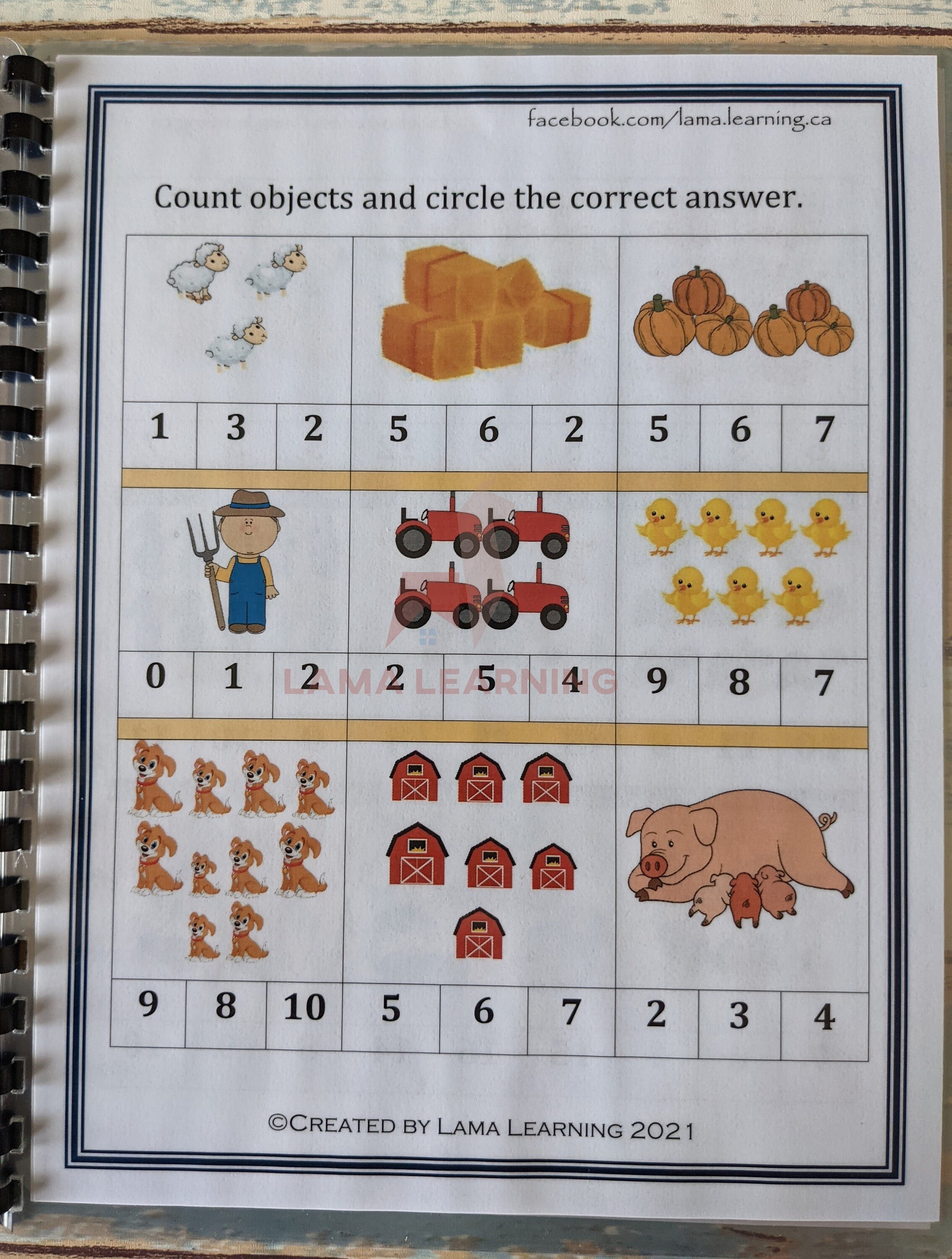 Numbers 1-10 Practice Workbook Activity Pack Worksheets - Etsy Canada