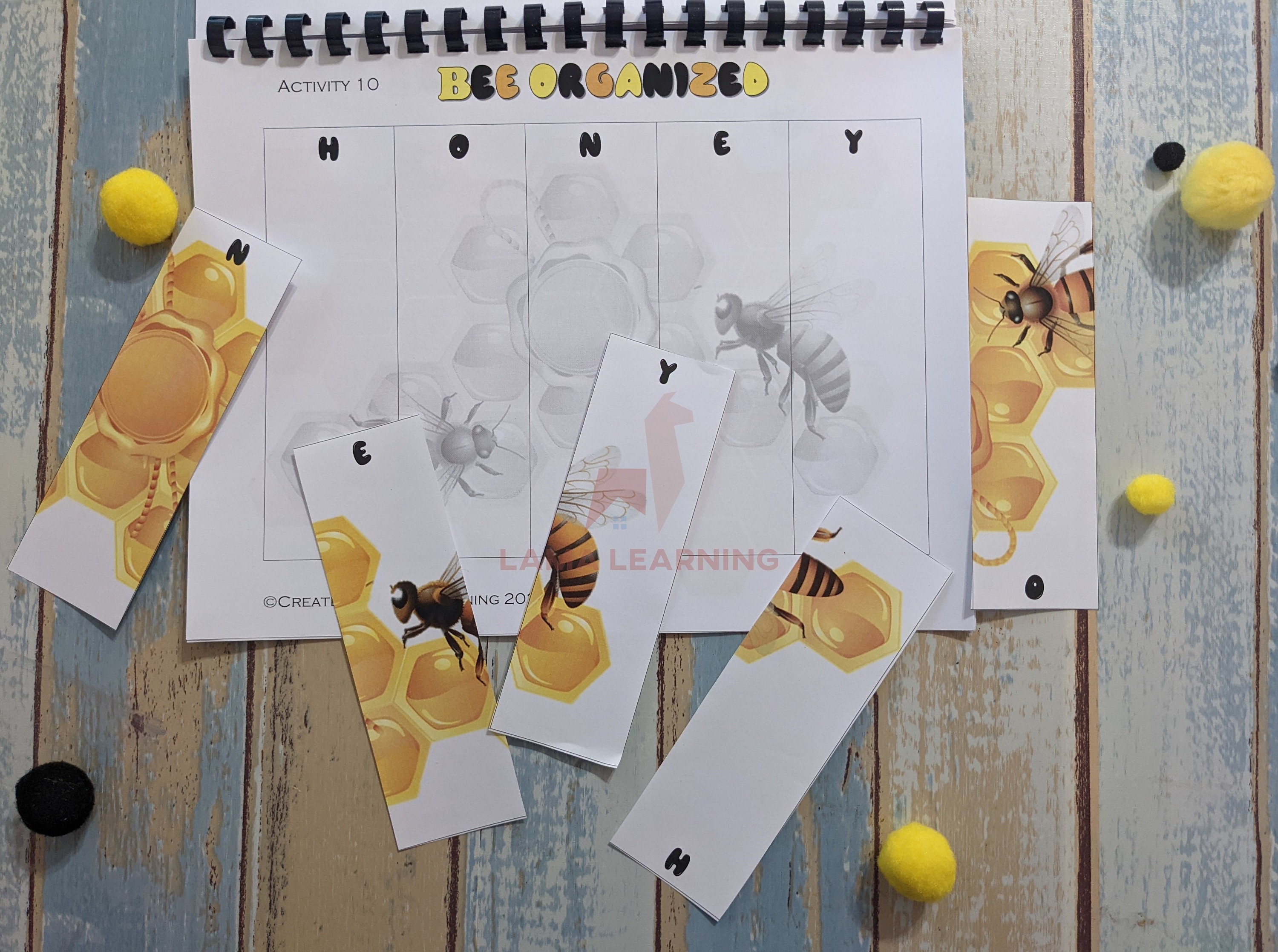 Busy Bee Activity Book, Printables for Kids, Spring, Worksheet for Kids ...
