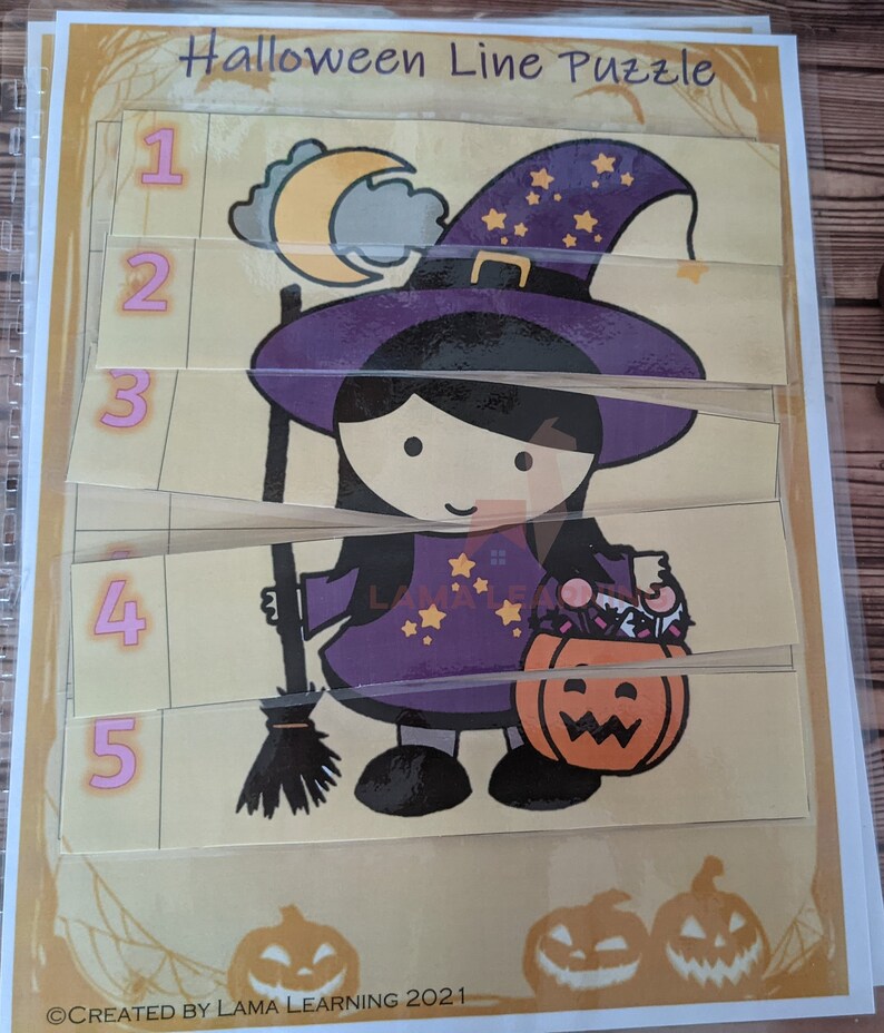 Halloween Busy Book, Quite Preschool Kindergarten Themed Worksheets ...