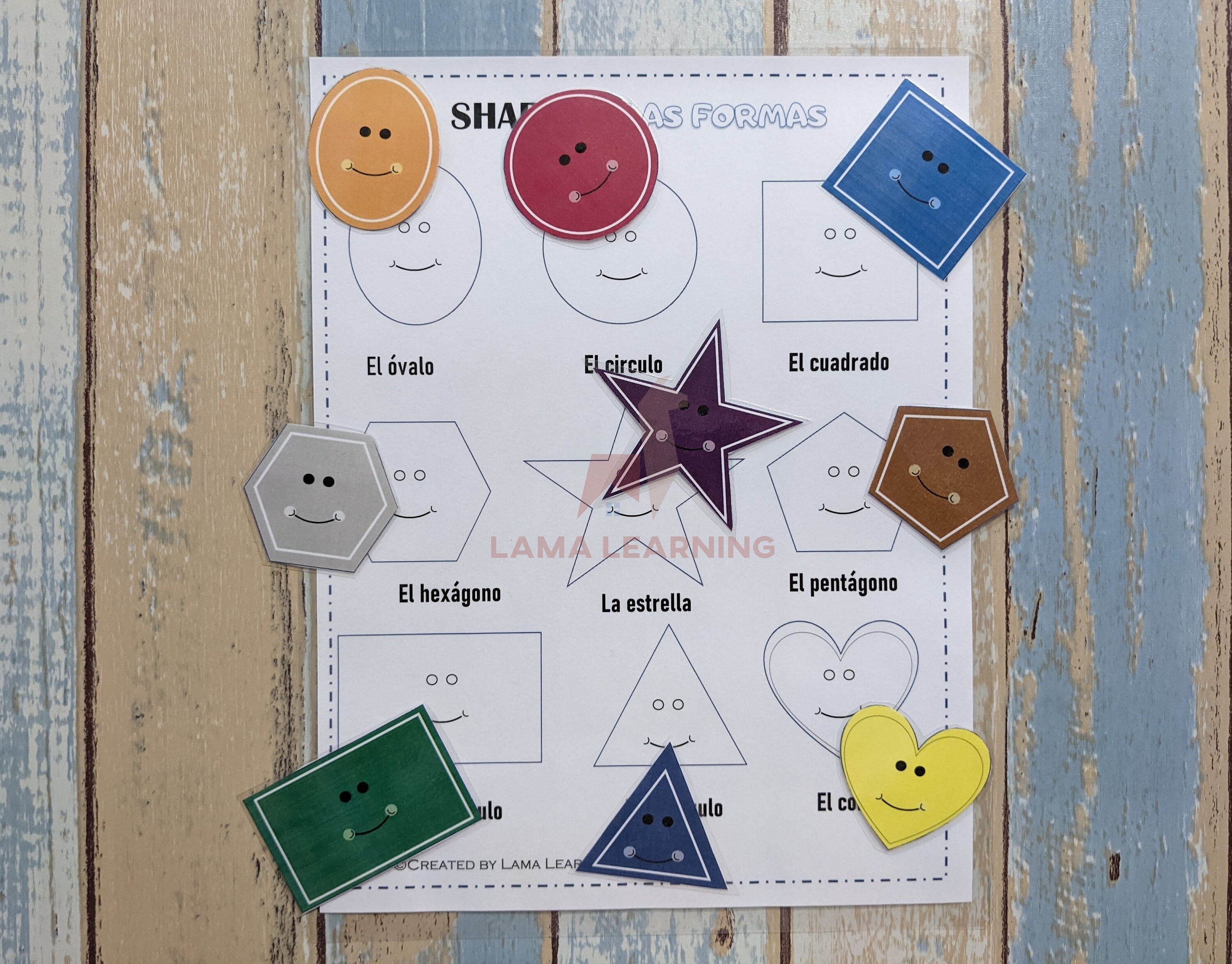 Bilingual Spanish/english Language Busy Book, Preschool Kindergarten ...