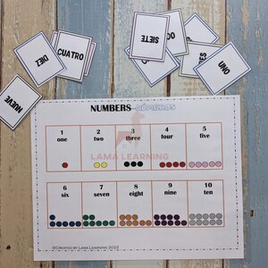 Bilingual Spanish/english Language Busy Book, Preschool Kindergarten ...