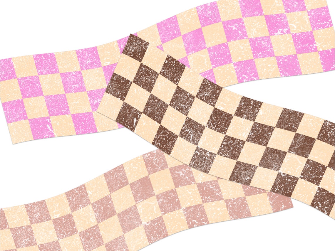 Checkered Wavy Flag Clipart, Distressed Texture Checkerboard Strips ...