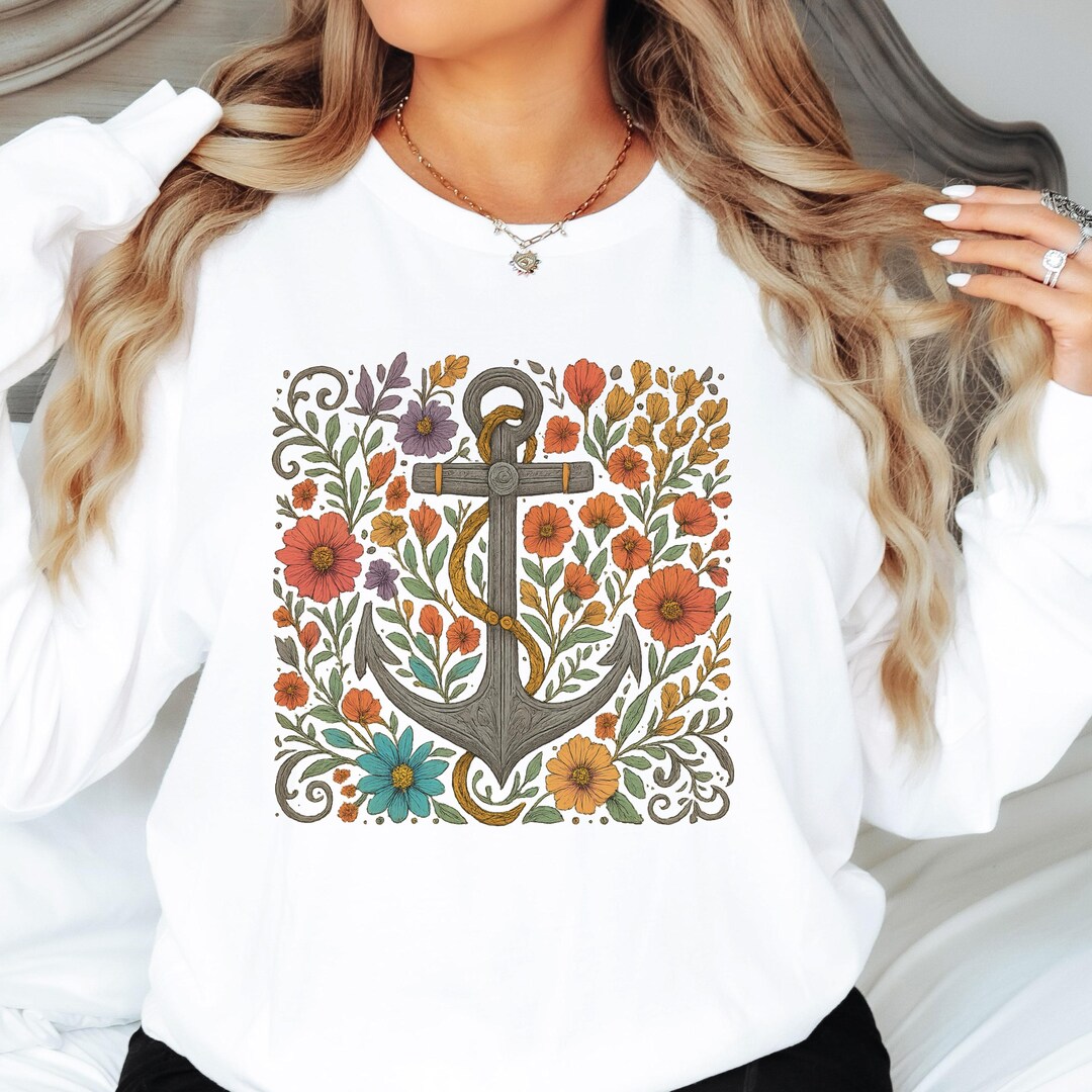 Bohemian Anchor Png - Anchor Design - Digital Download - Png Files ...