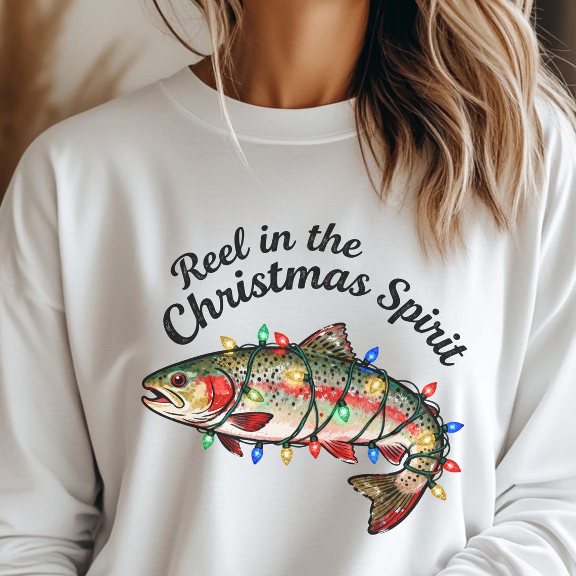 Christmas Fish Png - Tshirt Design - Tshirt Png - Digital Download ...