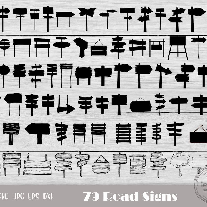 Street Sign Clipart - Etsy