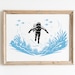 Underwater Svg, Underwater Scene Svg, Underwater Landscape, Scuba Diver ...