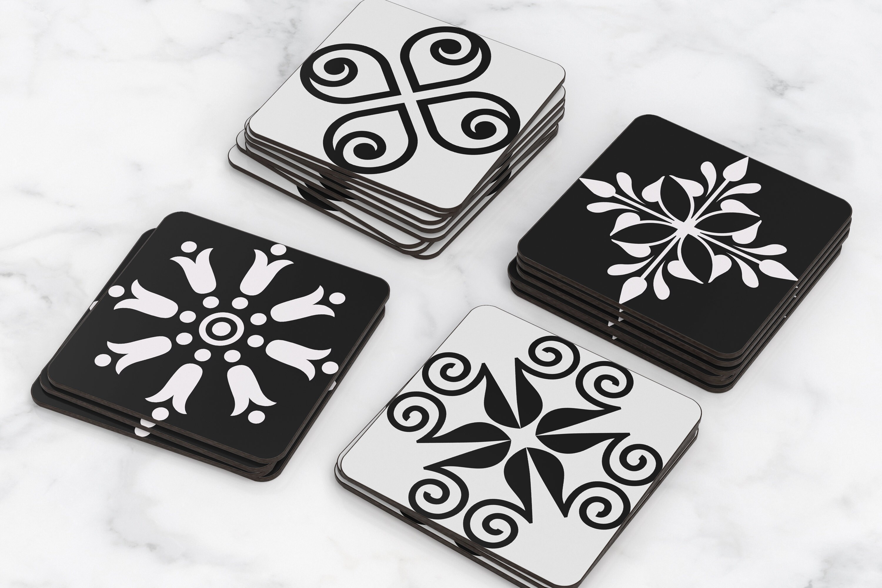 Square Panel Svg, Square Pattern, Geometric Pattern, Flower Pattern Svg ...