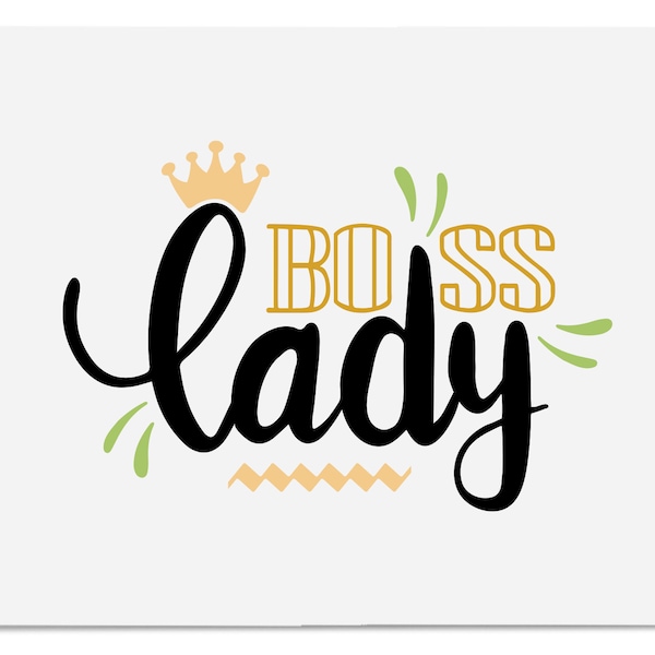 Boss Lady - Etsy