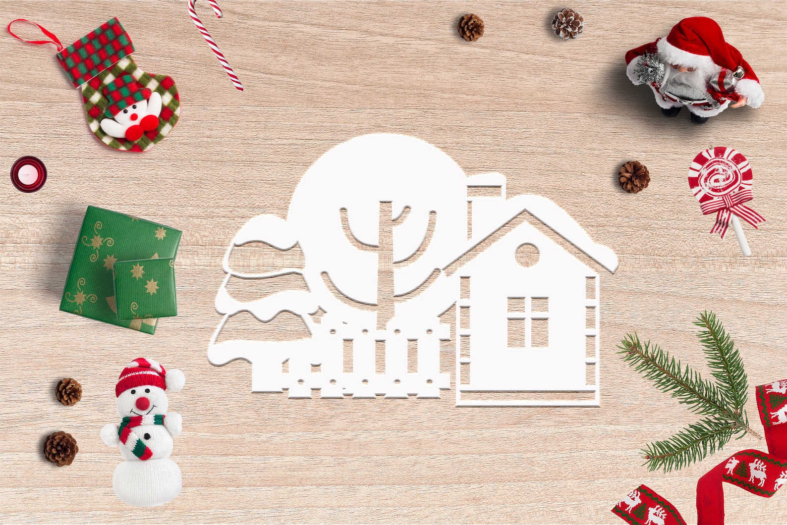Christmas Village Christmas House Svg Christmas House Svg - Etsy