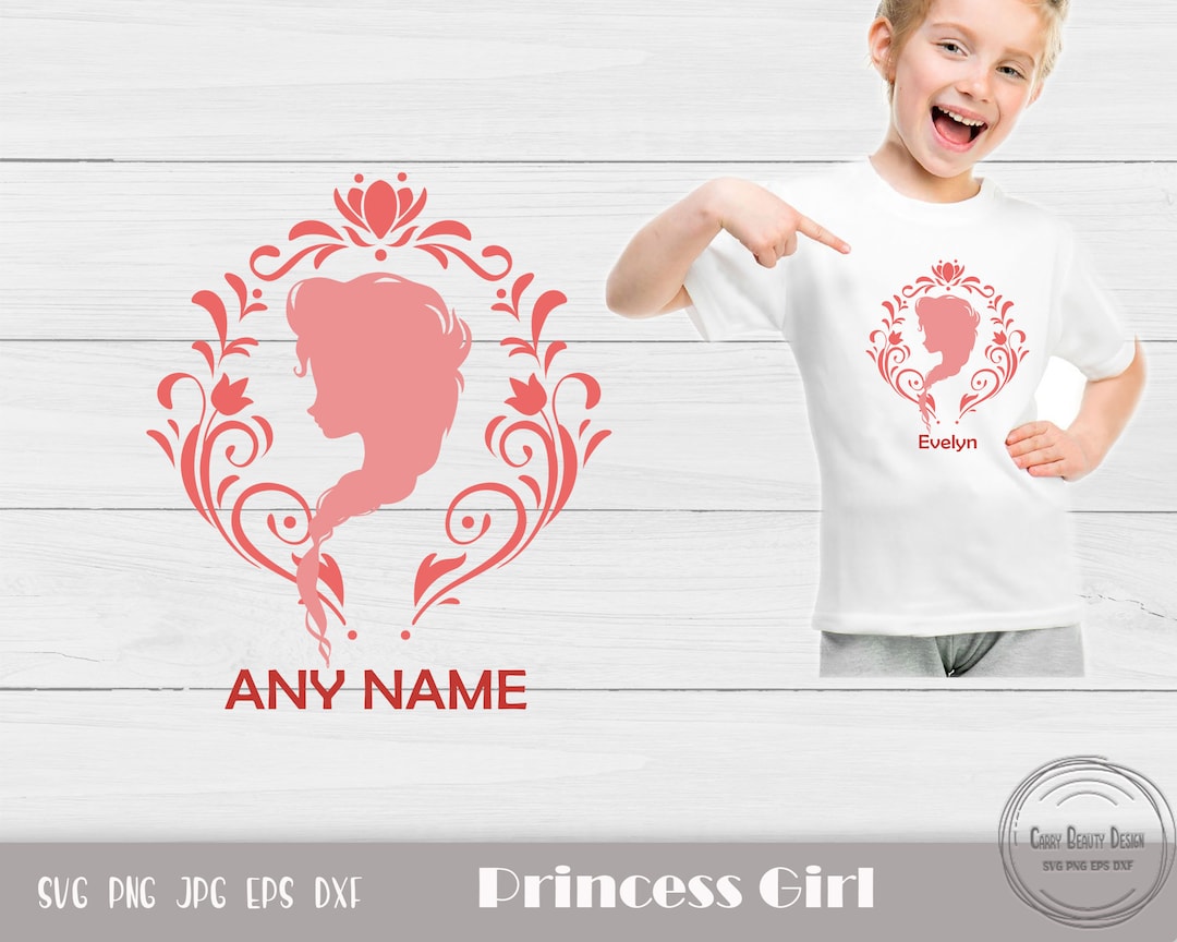 Princess Cut File, Princess Clipart, Princess Svg, Birthday Queen Svg ...