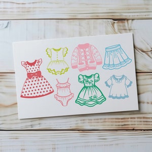 Baby Clothes Svg, Baby Girl Svg, Fashion Clipart, Baby Girl Dress Svg ...