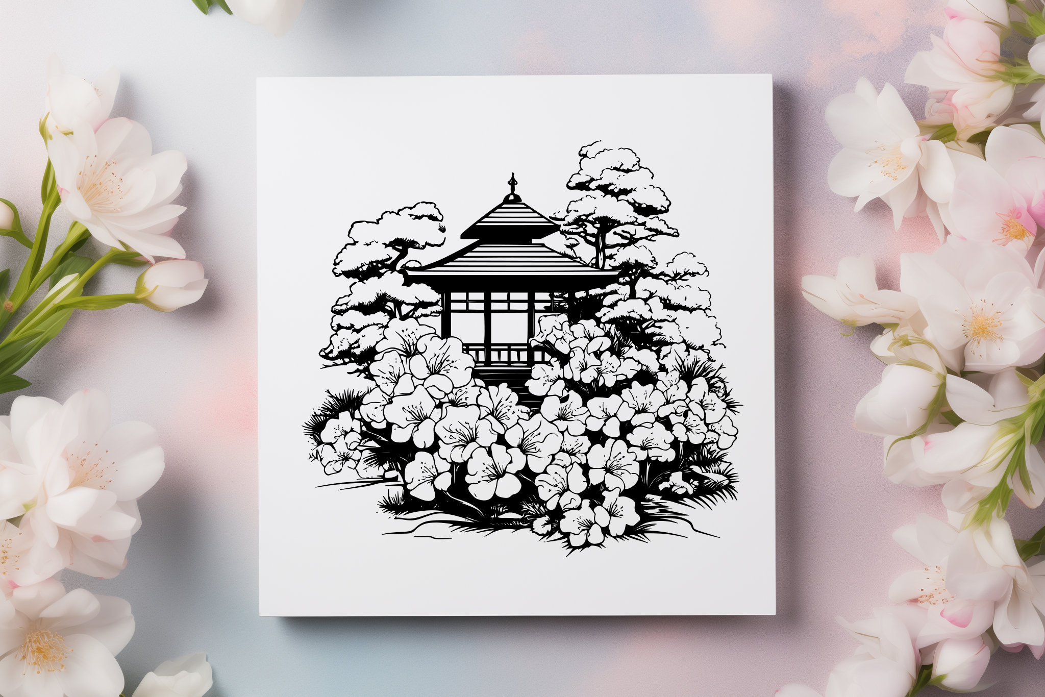 Garden Svg, Japanese Garden Svg, Garden Artist Svg, Landscaping Svg ...
