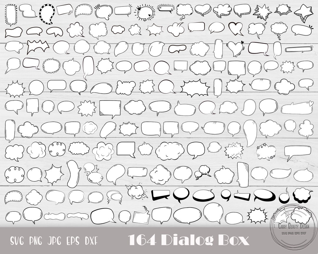 Speech Bubble Svg, Expression Box, Dialog Box Svg, Dialog Box Png ...