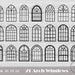 Window Frame Svg, Arch Window Svg, Arch Svg, Arch Sign, Gothic Window ...