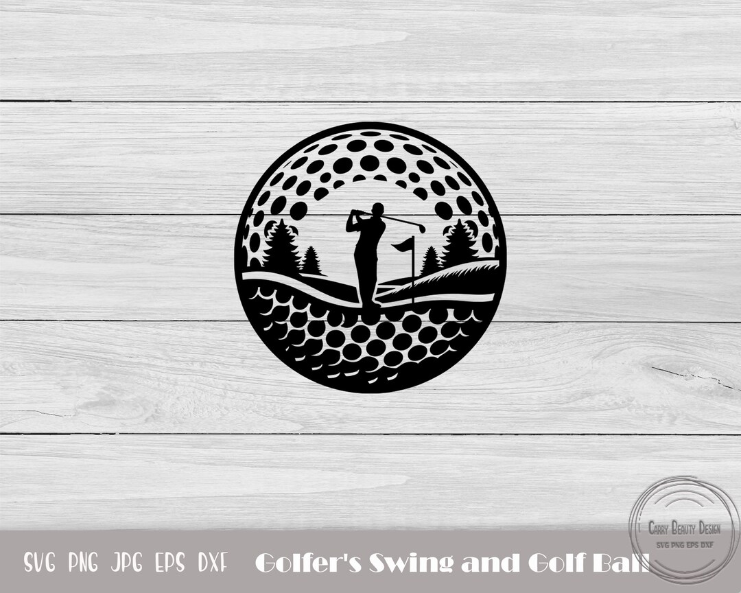 Golfer Svg, Golf Player Svg, Golf Lover Svg, Dad Golf Svg, Golf Cut ...