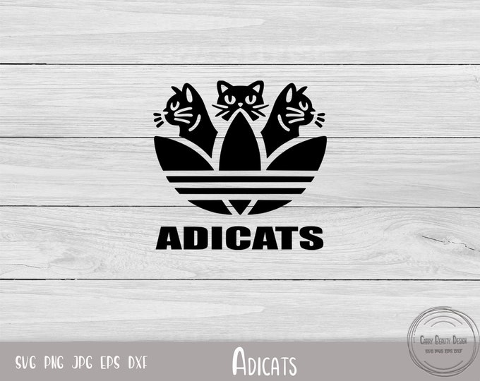 Adicats Funny Cat Svg, Cat Svg, Instant Download Svg, High Quality File ...