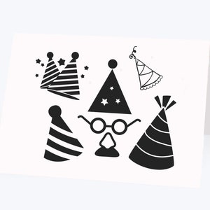 11 X Birthday Hat Clipart, Birthday Hat Png, Party Hat Svg, Party Hat ...