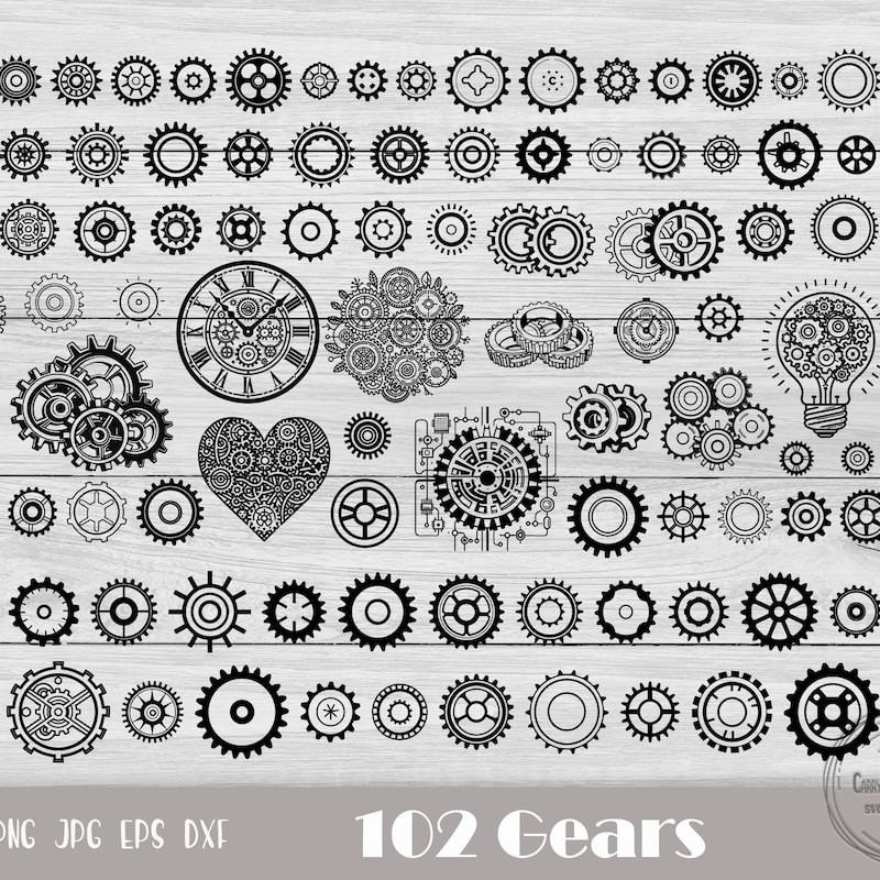 Steampunk Svg - Etsy