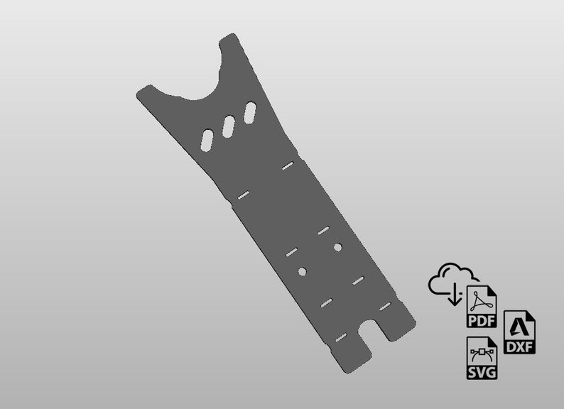 Single 4.5in or 6in Grinder Hanger Rack DXF Files for Plasma - Etsy
