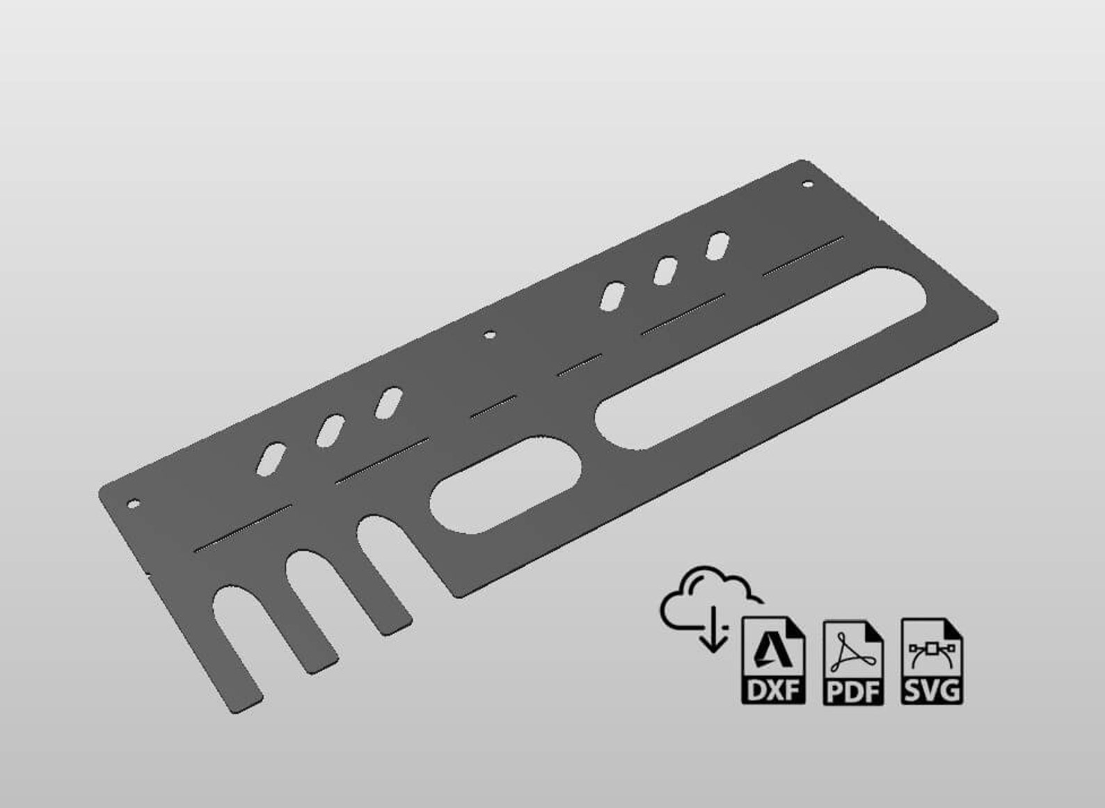 Hammer Mallet Holder Rack DXF Files for Plasma Cut, Garage, Workshop ...