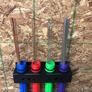 TIG Filler Rod Holder Storage Rack Plasma DXF Files, Garage, Workshop ...