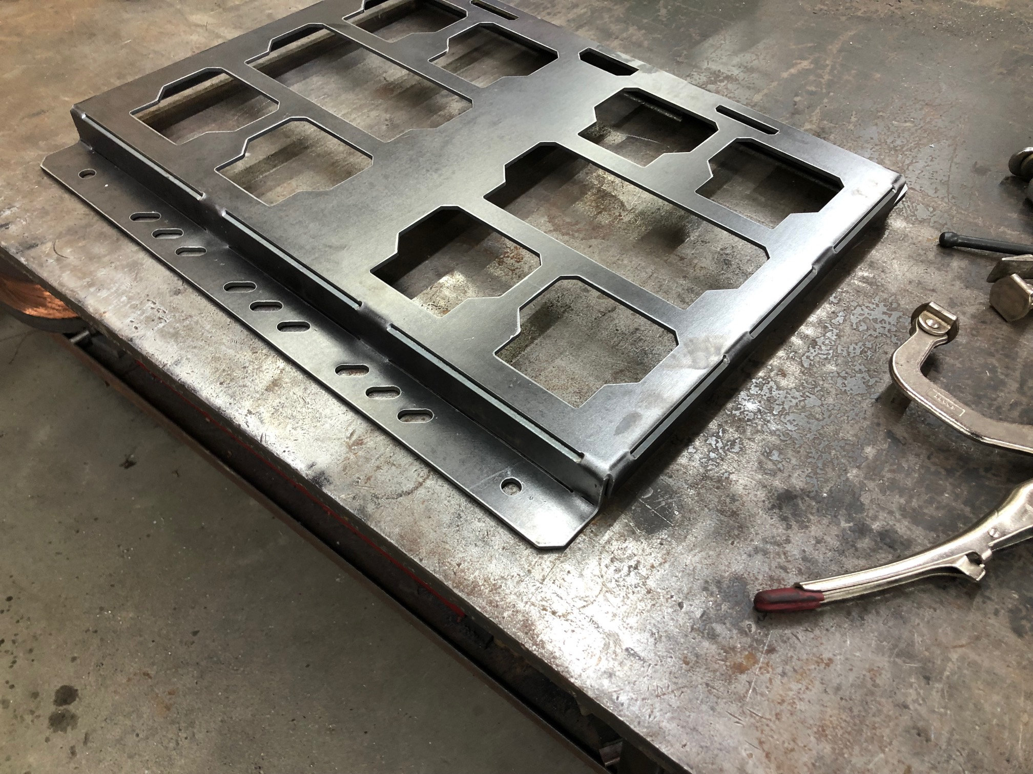 Milwaukee Packout Mounting Plate (full 1.0) DXF Files for Plasma ...