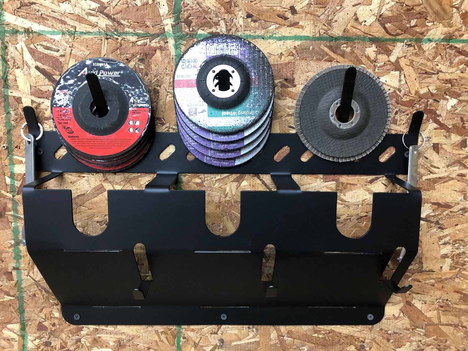 6" Angle Grinder Holder Rack DXF Files for Plasma Cut, Workshop, Garage ...