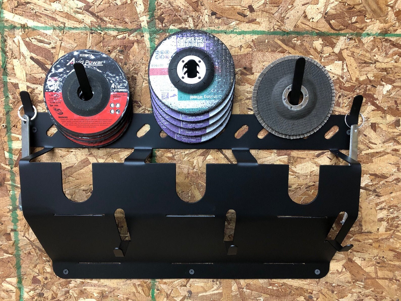 6" Angle Grinder Holder Rack DXF Files for Plasma Cut, Workshop, Garage ...