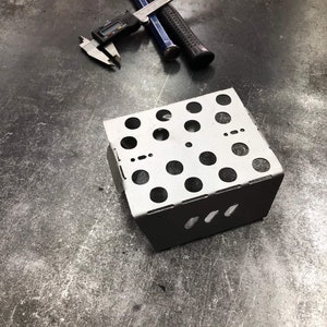 Spark Plug Storage Caddy 16 Rack DXF File for Plasma, Garage, Workshop ...