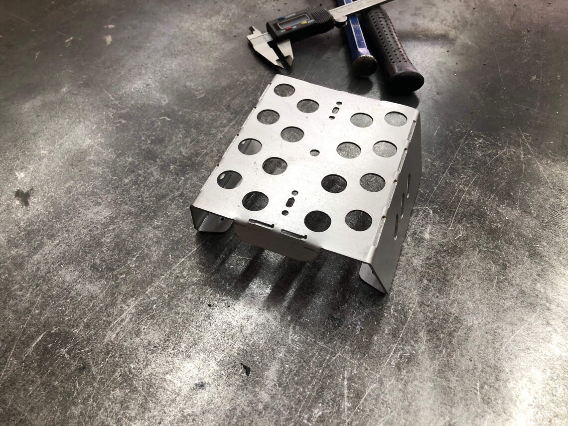 Spark Plug Storage Caddy 16 Rack DXF File for Plasma, Garage, Workshop ...