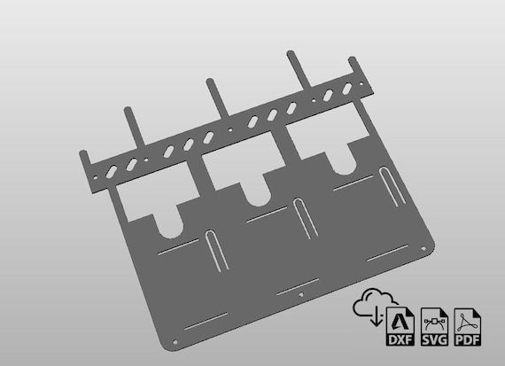 4.5 Angle Grinder Holder Rack DXF Files for Plasma - Etsy Canada