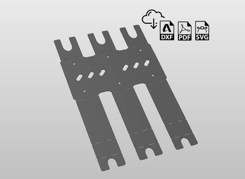 Paint Gun Holder Rack DXF Files for Plasma Garage Workshop - Etsy