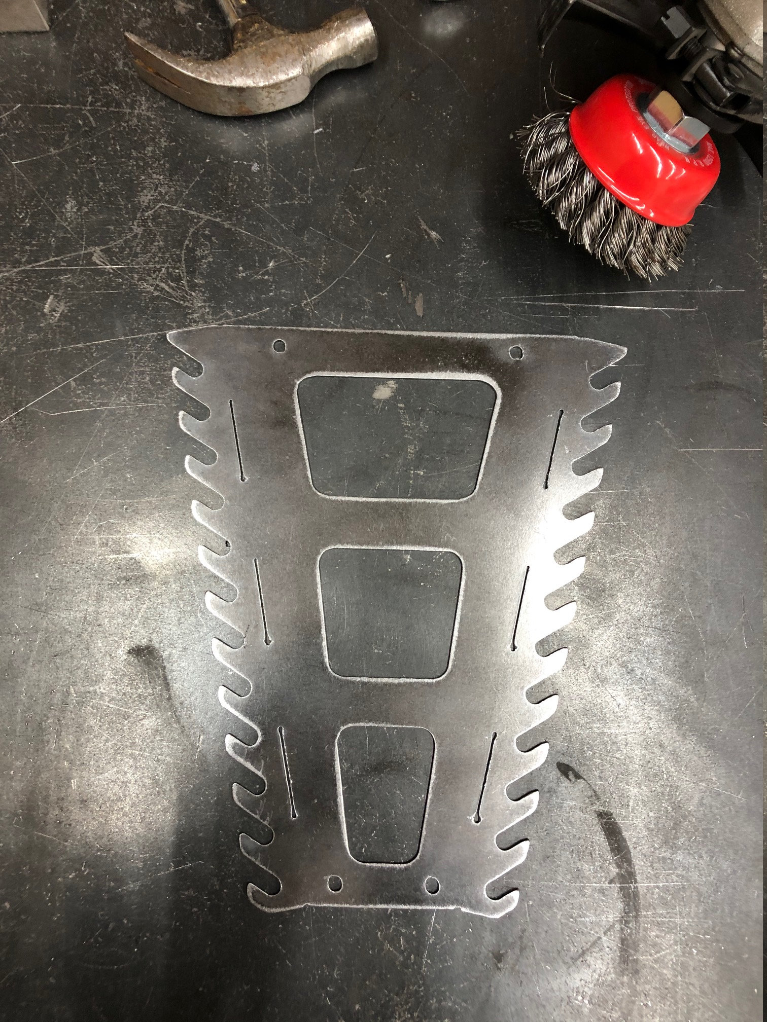 Wrench Holder 12 Tool Rack DXF Files for Plasma Cutting - Etsy